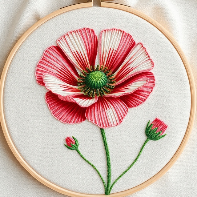 The Art and Elegance of Sweetpea Embroidery - Embroidery Concept Design